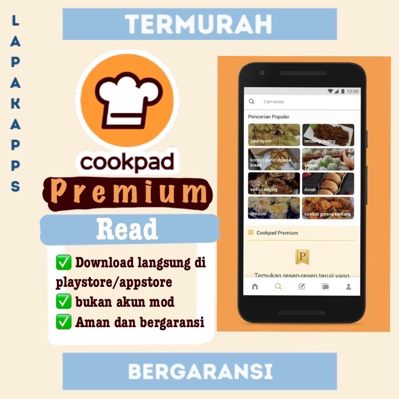 Jual COOKPAD PREMIUM MASAKAN TERMURAH | Shopee Indonesia
