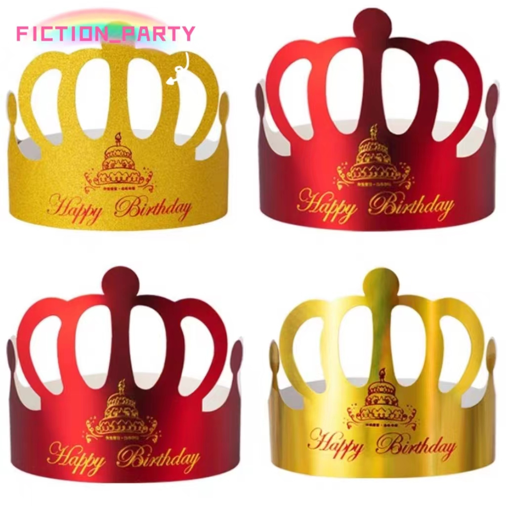 Jual Mahkota ulang tahun topi mahkota kartun topi ulang tahun anak-anak ...