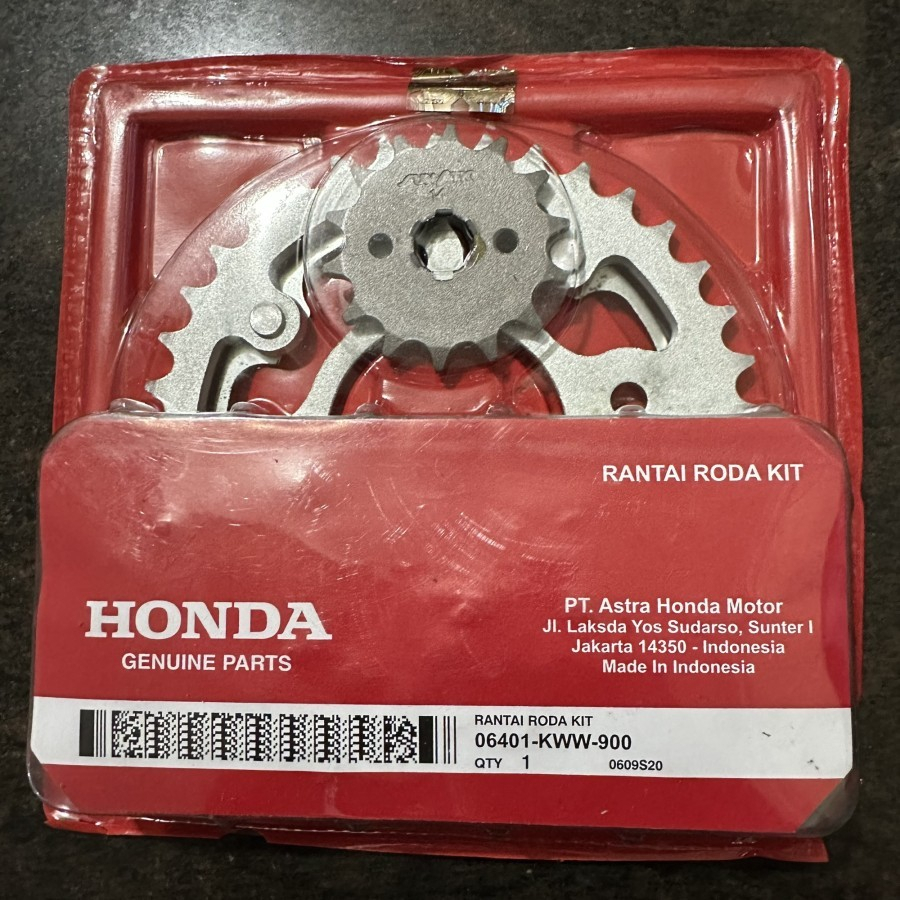 Jual KWW GEARSET GEAR SET PAKET GIRSET GIR RODA KIT HONDA MOTOR BLADE ...