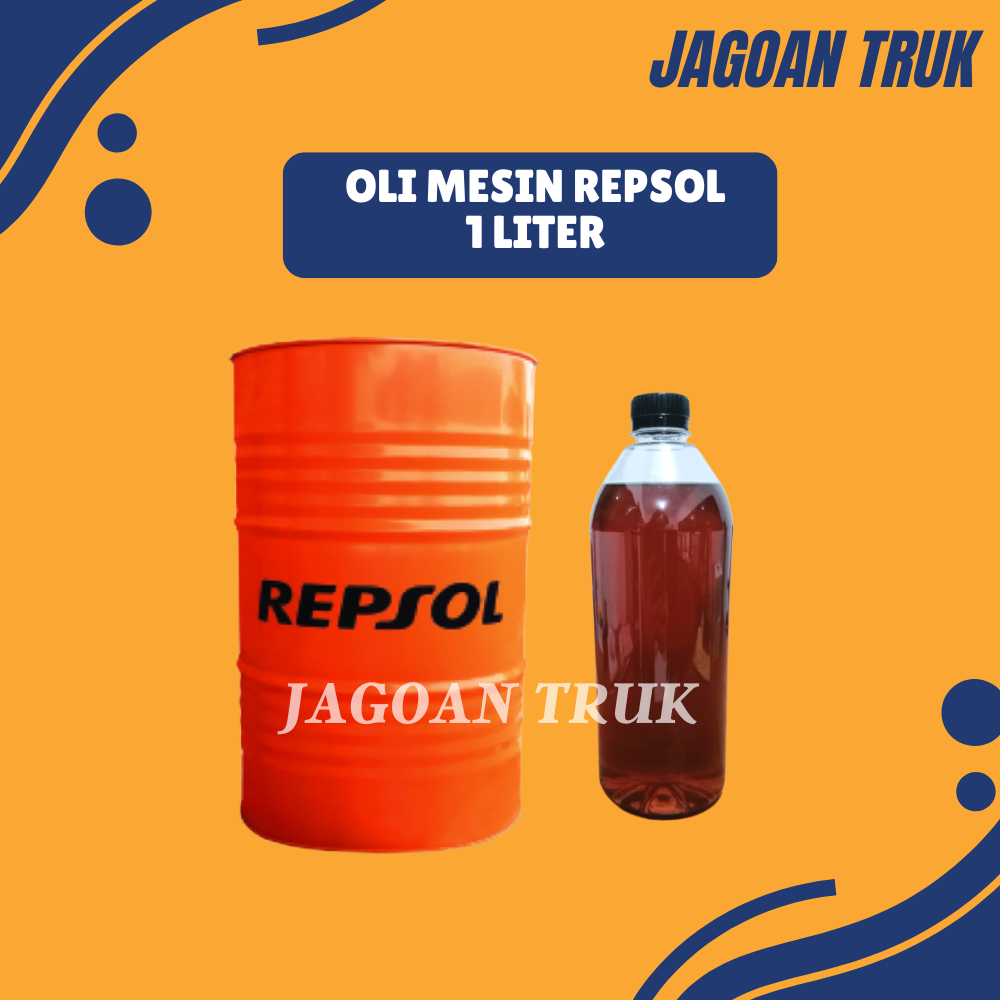 Jual OLI MESIN REPSOL 15W40 API CI-4/SL DXR 8 ENGINE OIL 1 LITER ...