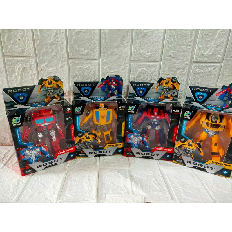 Jual MAINAN ROBOT WAR MAINAN ROBOT BISA JADI MOBIL TRANSFORMER | Shopee ...