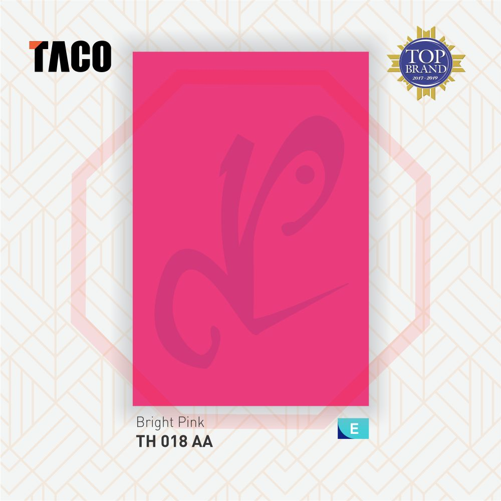 Jual TACO HPL SOLID SHEET BRIGHT PINK TH 018 AA PINK CERAH Pelapis ...