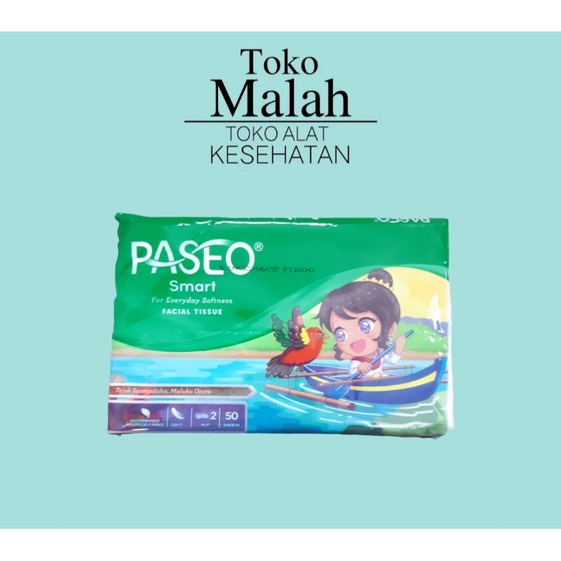 Jual TISSUE PASEO SMART FES KARAKTER ISI 50 SHEETS | Shopee Indonesia