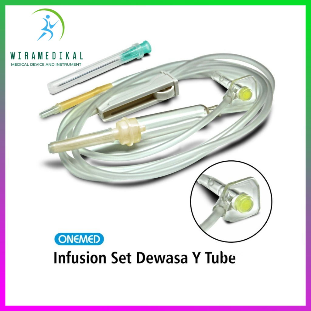 Jual Infuset Y Tube Onemed - Infus Set Dewasa & Anak Onemed Y Tube ...