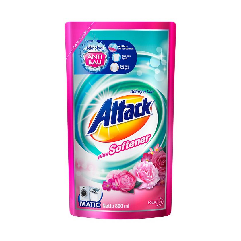 Jual Attack Liquid Detergent 750ml | Shopee Indonesia