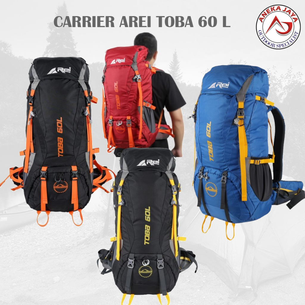 Jual ANEKA JAYA-CARRIER AREI TOBA 60 LITER | Shopee Indonesia