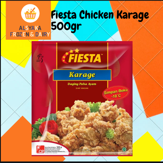 Jual Fiesta Chicken Karage Baru 400gr | Shopee Indonesia