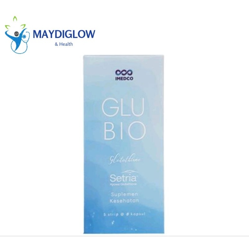 Jual GLUBIO L-Gluthatione 500 mg isi 30 capsul | Shopee Indonesia