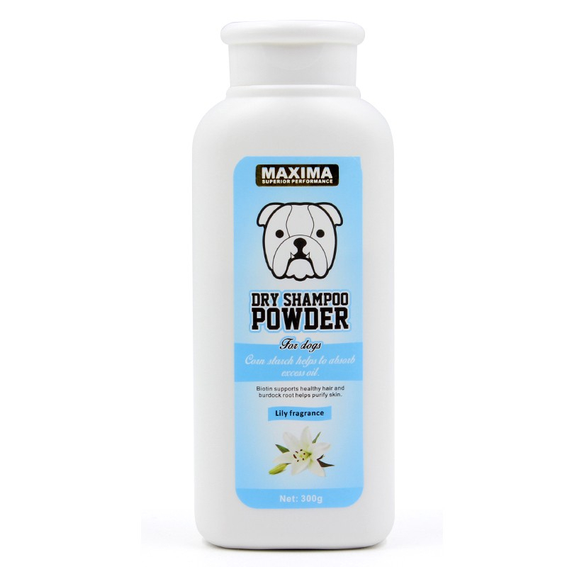 Jual MAXIMA Lily Dog Dry Shampoo 300gr - Shampoo Hewan Anjing | Shopee ...