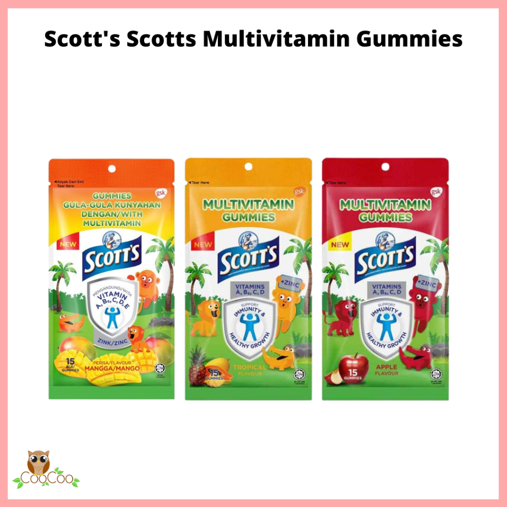 Jual Scotts Scotts Multivitamin Gummies | Shopee Indonesia