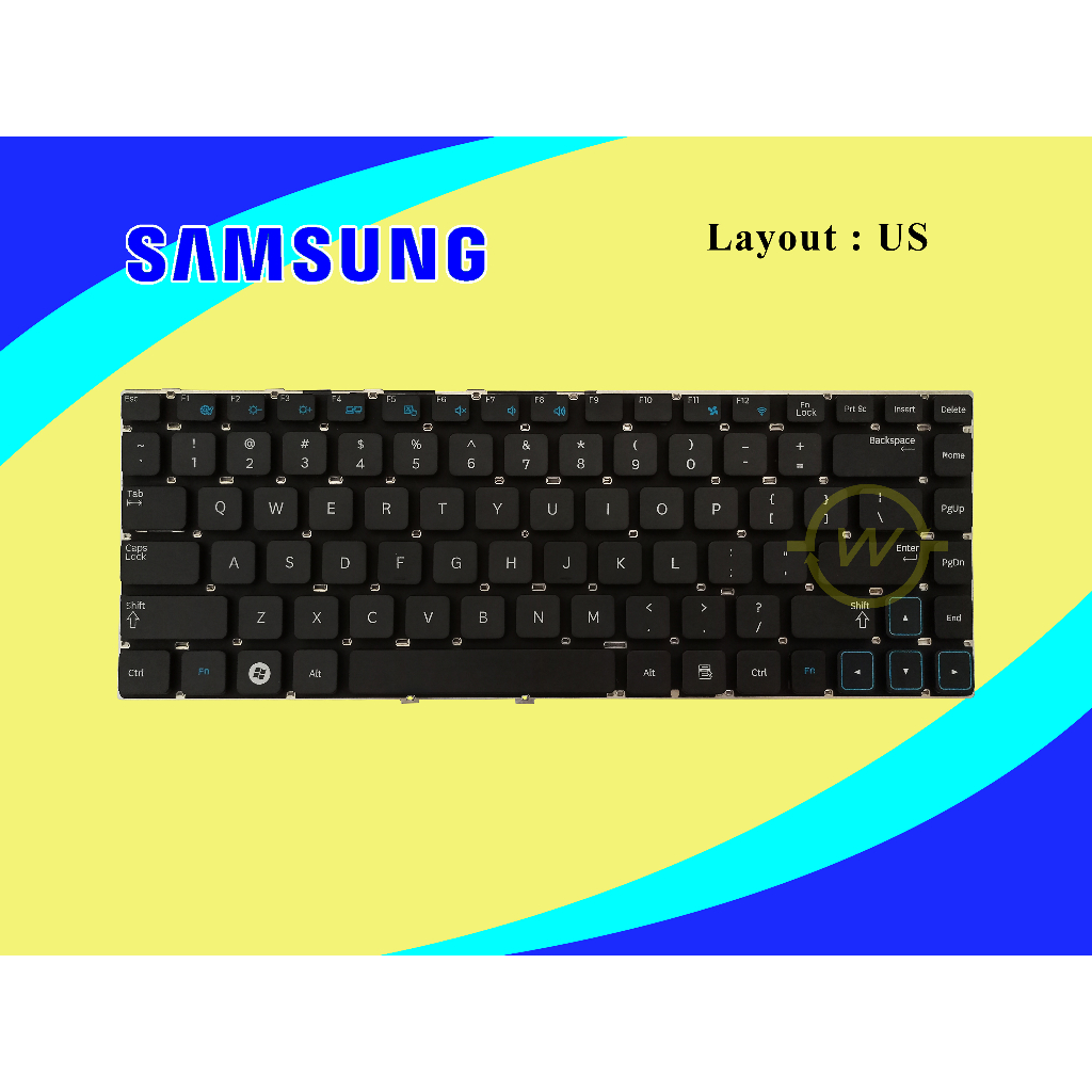 Jual Keyboard Laptop Samsung NP300 NP300E NP300E4V NP300E5A NP300E4X ...