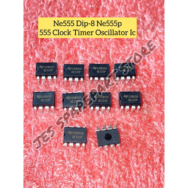 Jual IC NE555 DIP-8 Chip NE555P IC TIMER 555 | Shopee Indonesia