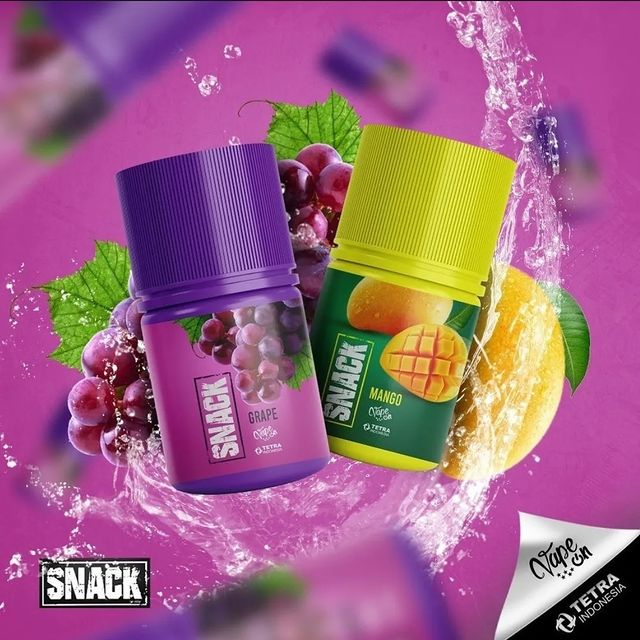 Jual SNACK FRUITY 60ML 3MG SERIES MANGO - GRAPE LIQUID FREEBASE MANGGA ...