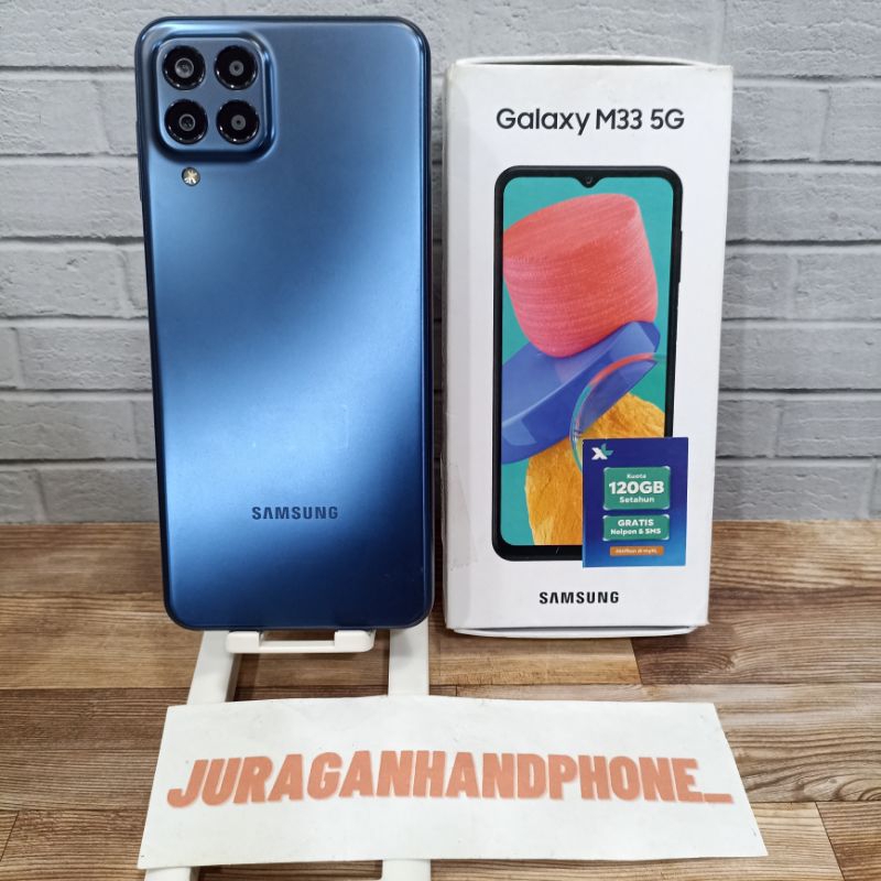 Jual Samsung M33 5G Ram 8GB Internal 128GB 8/128GB 6/128GB Hp Second Seken Bekas | Shopee Indonesia