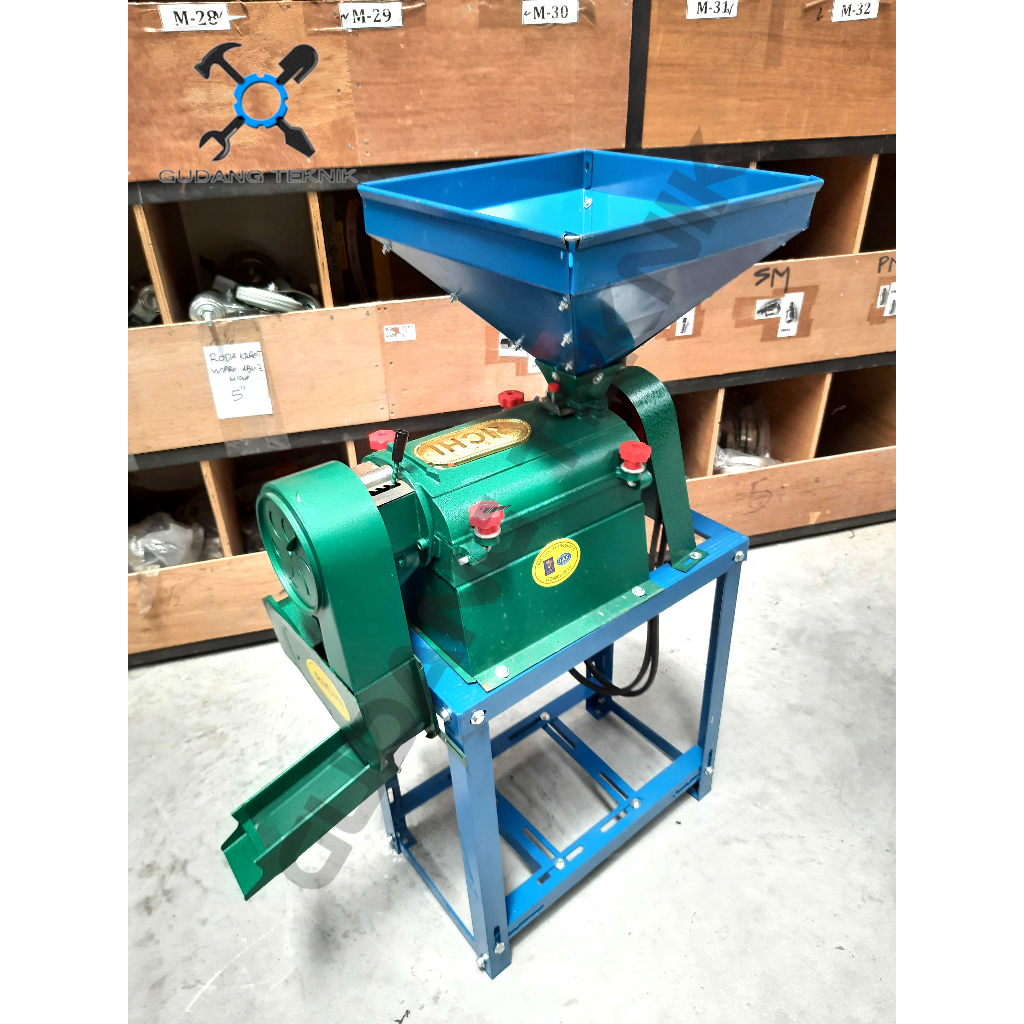 Jual Mesin Penggiling Padi RICHI KD350 / Rice Polisher Beras Kebi Mini ...