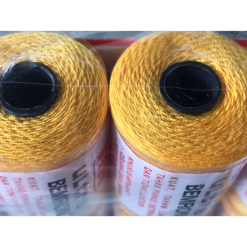 Jual BENANG JAHIT JEANS 20/2 ULTRA BEMRON 500 YARDS NO.8 (1 Pak ...