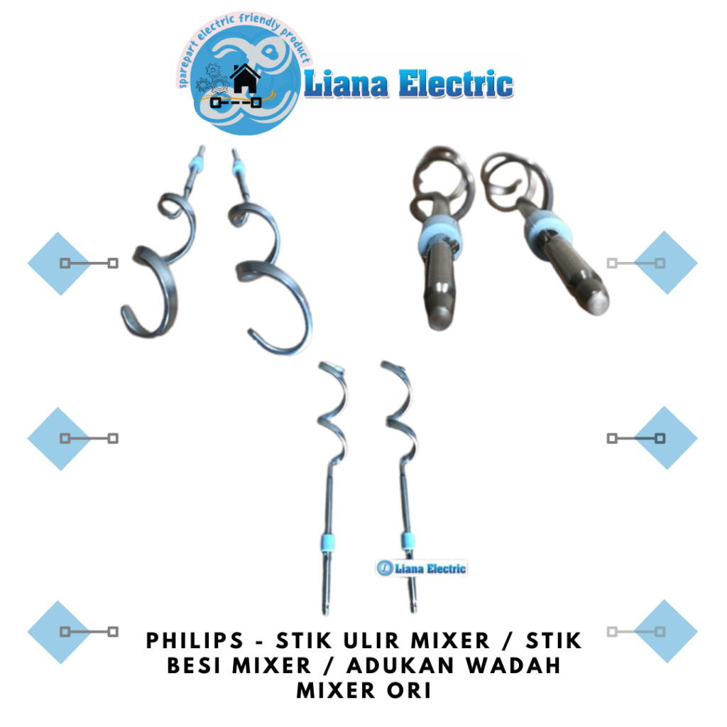 Jual PHILIPS - Stik Ulir mixer / Stik Besi Mixer / Adukan Wadah Mixer ...