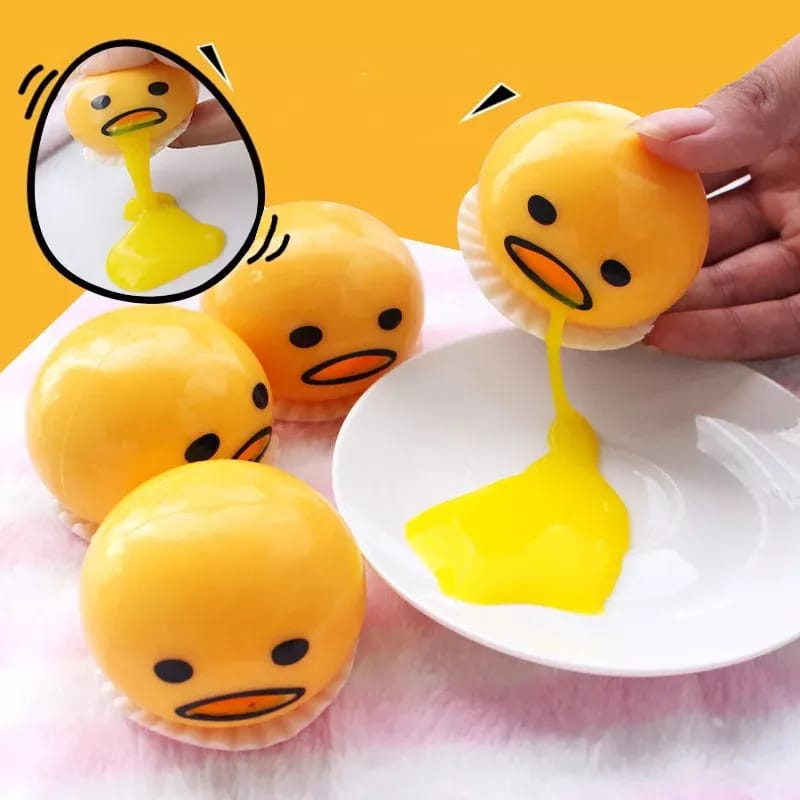 Jual PERABOTRUMAHKU Mainan TELUR MUNTAH squishy Gudetama squishy smile ...