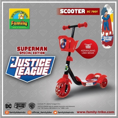 Jual Scooter Anak Family Special Edition Justice SC-7801 | Shopee Indonesia