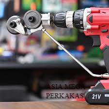 Jual PROMO BIG SALE!!!Adaptor Bor Pemotong Seng - Alat Adapter Drill Plate Cutter Alat Potong ...