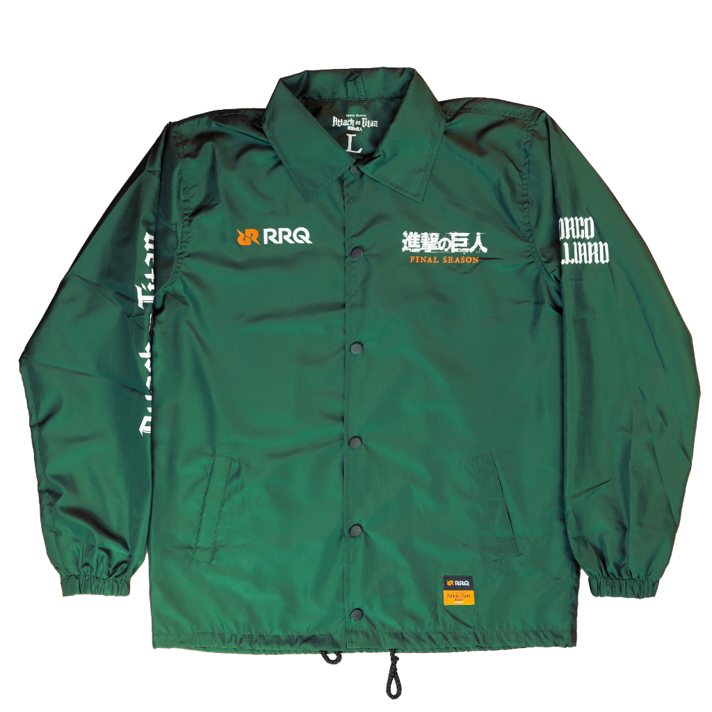 Jual RRQ Jacket Coach Jaw Titan | Shopee Indonesia