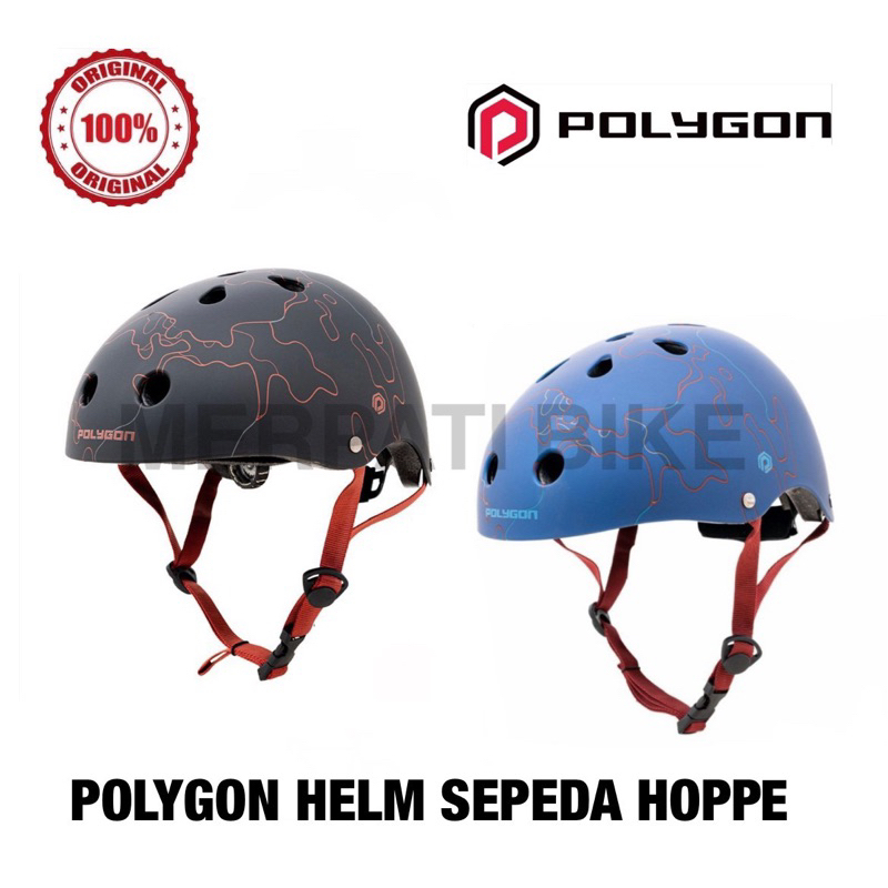 Jual Helm Sepeda Polygon Hoppe | Shopee Indonesia