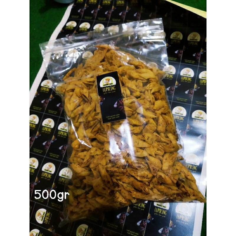 Jual LUMRING - LUMPIA KERING 500 GRAM | Shopee Indonesia