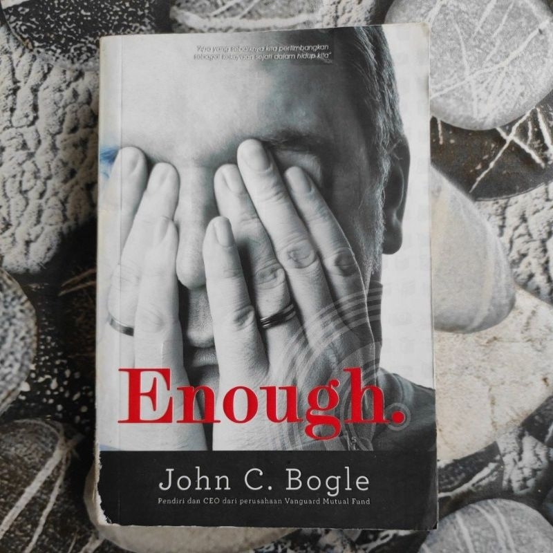 Jual Buku Enough - John C Bogle - Ori | Shopee Indonesia