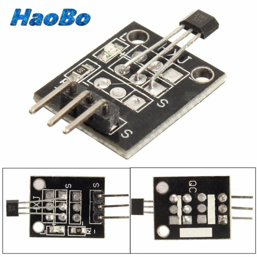 Jual Hall Effect Magnetic Sensor KY03 KY-003 Analog Detector Module For ...