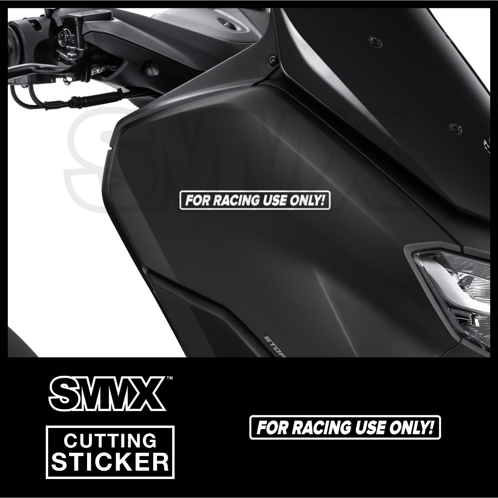 Jual Sticker stiker Cutting For Racing Use Only | Shopee Indonesia
