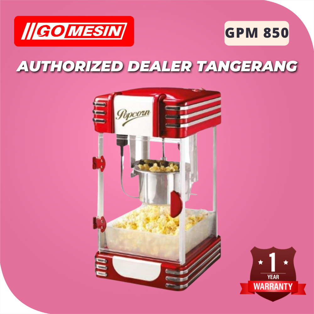 Jual Mesin Pembuat Popcorn Mini GOMESIN GPM 850 Pop Corn Cafe Rumahan ...