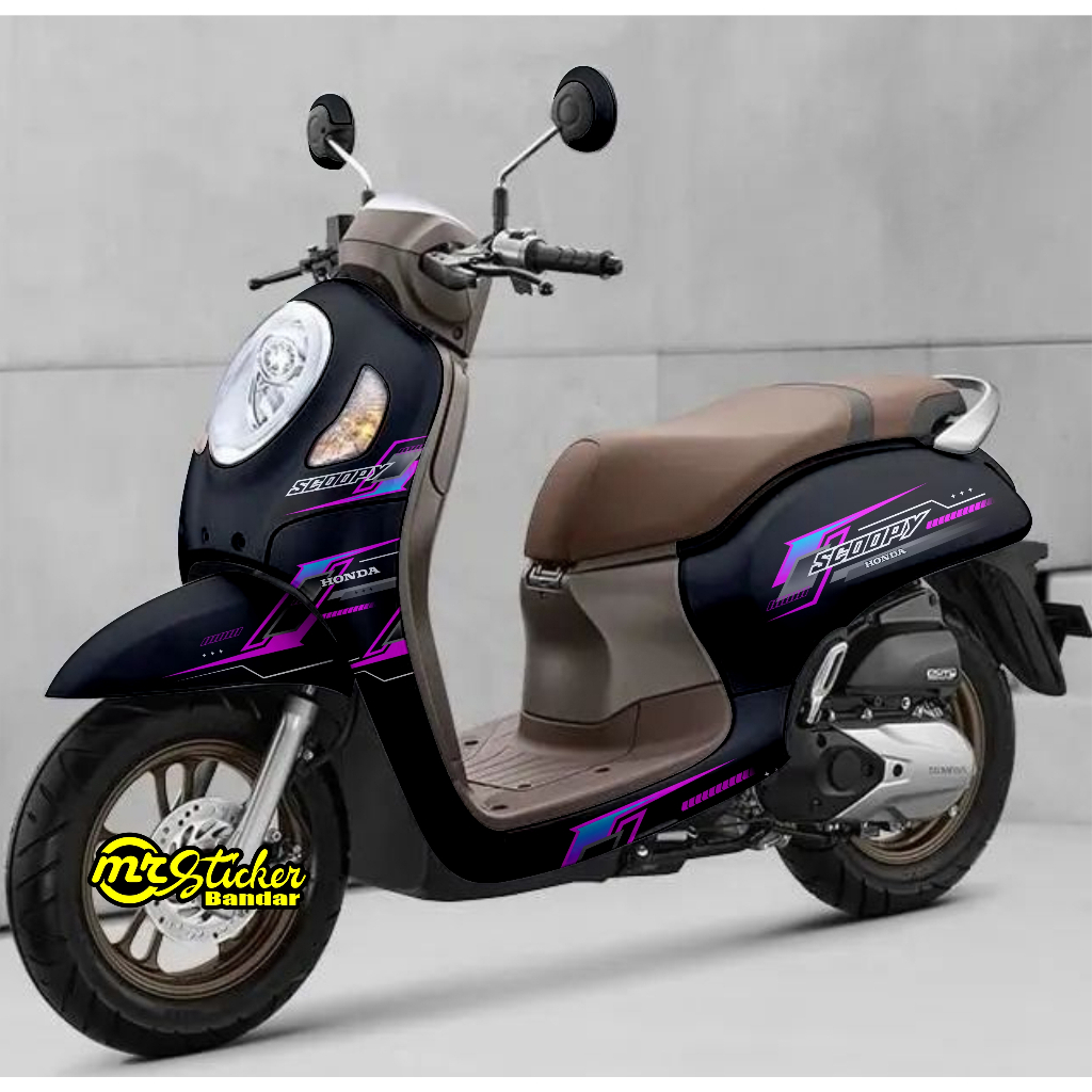 Jual Decal Sticker Scoopy Full body Full Blok Dekal Scopy Ful Body All ...