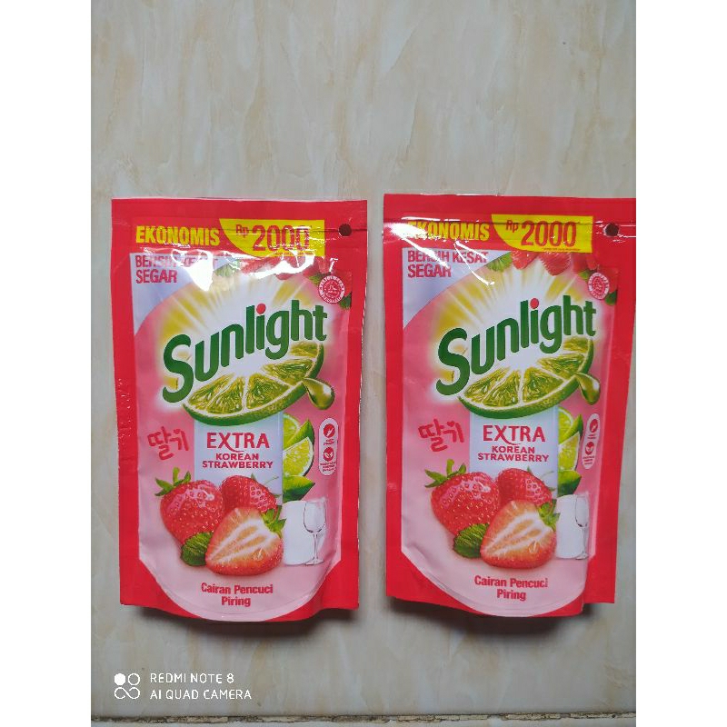 Jual Sunlight strawberry 80ml isi 5 sachet | Shopee Indonesia