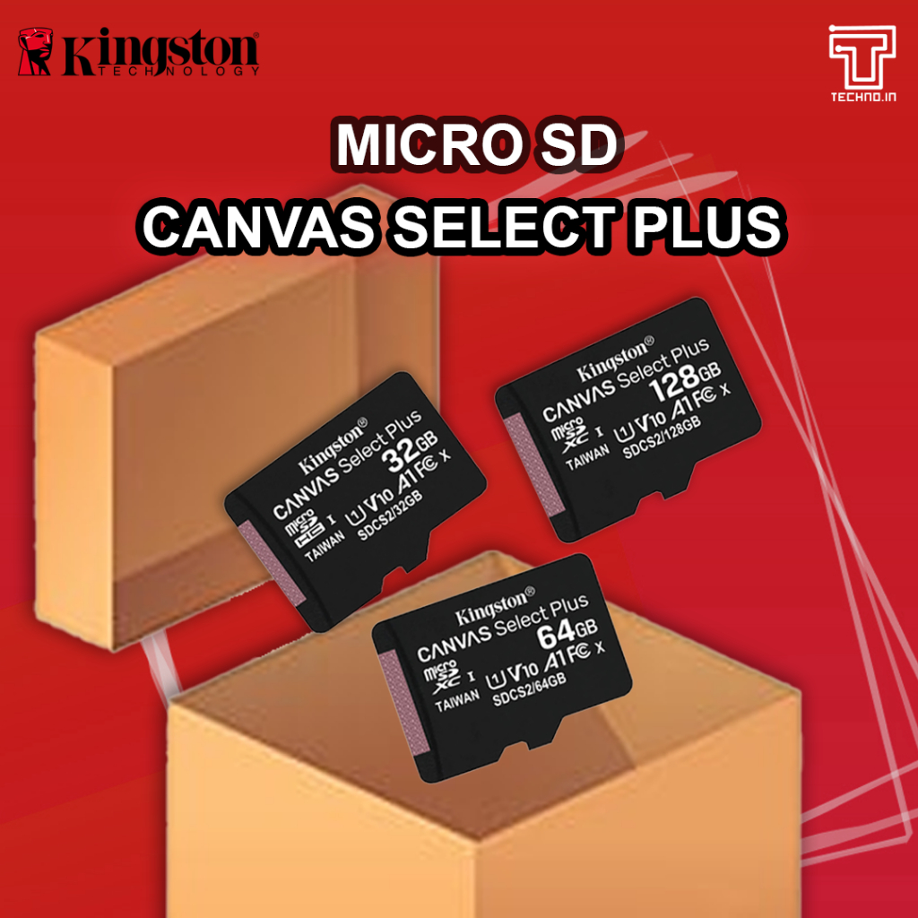Jual KIngston Memori card MicroSD Canvas Select Plus 32GB/64GB/128GB/256GB | SDCS2 | Shopee ...