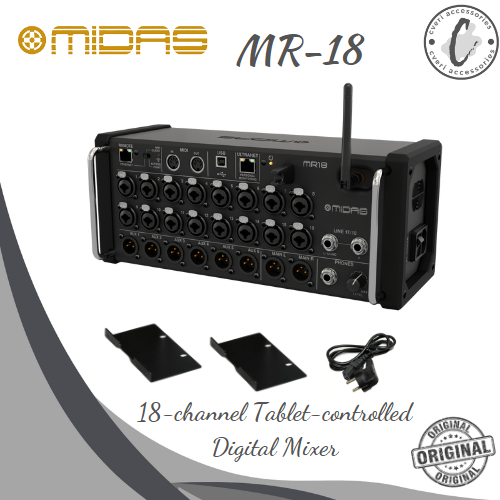 Jual Midas MR18 MR-18 18-Channel Table-Controlled Digital Mixer ...