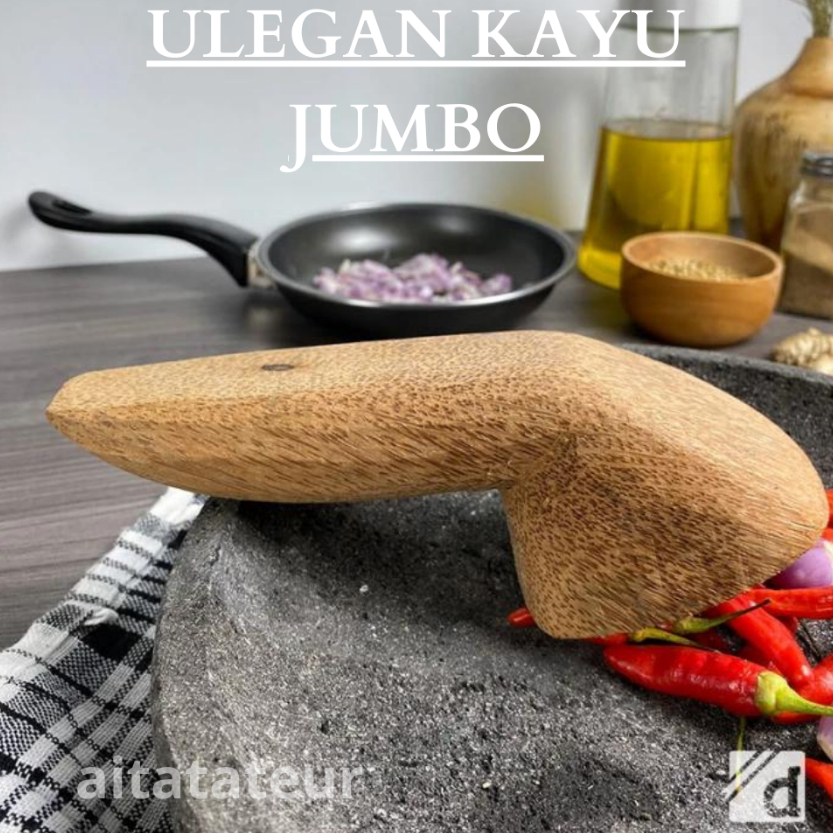 Jual Ulekan Ketoprak / gado gado Kayu / ULEKAN / ULEGAN KAYU JUMBO ...