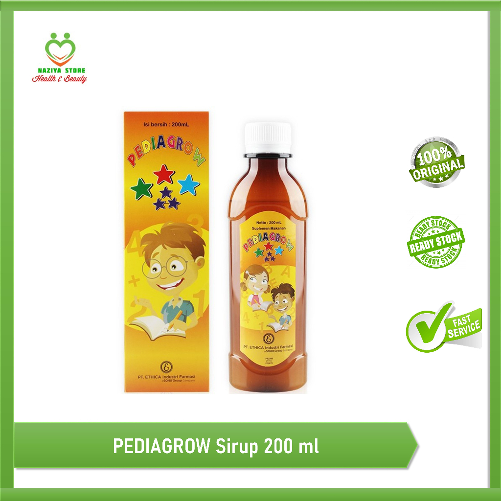 Jual PEDIAGROW SIRUP 200 ml Memenuhi Kebutuhan Vitamin dan Sebagai ...
