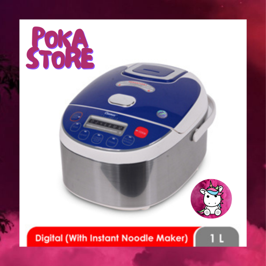 Jual RICE COOKER COSMOS 6 IN 1 DAYA 400 WATT 1 L CRJ 3801 D | Shopee Indonesia