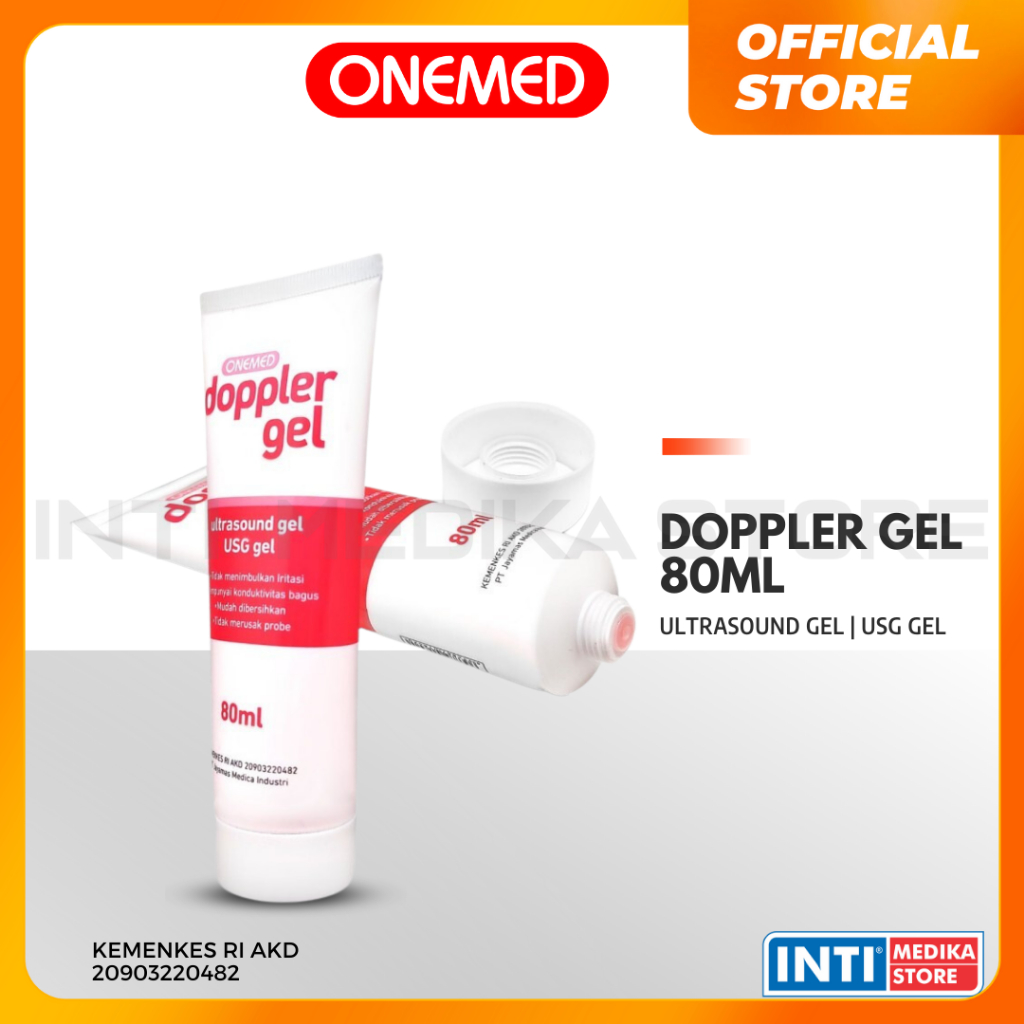 Jual ONEMED - Doppler Gel 80ml | Ultrasound Gel | USG Gel One Med ...