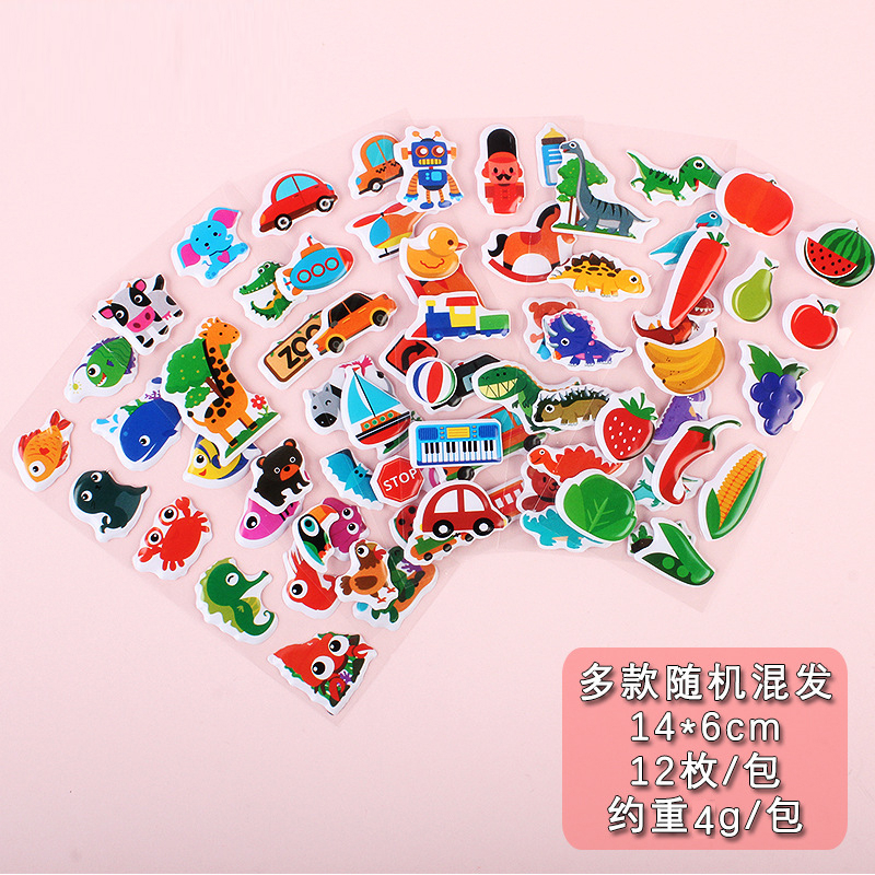 Jual BEST STICKER DIY 3D TIMBUL MOTIF LUCU IMUT / STICKER TIMBUL ...