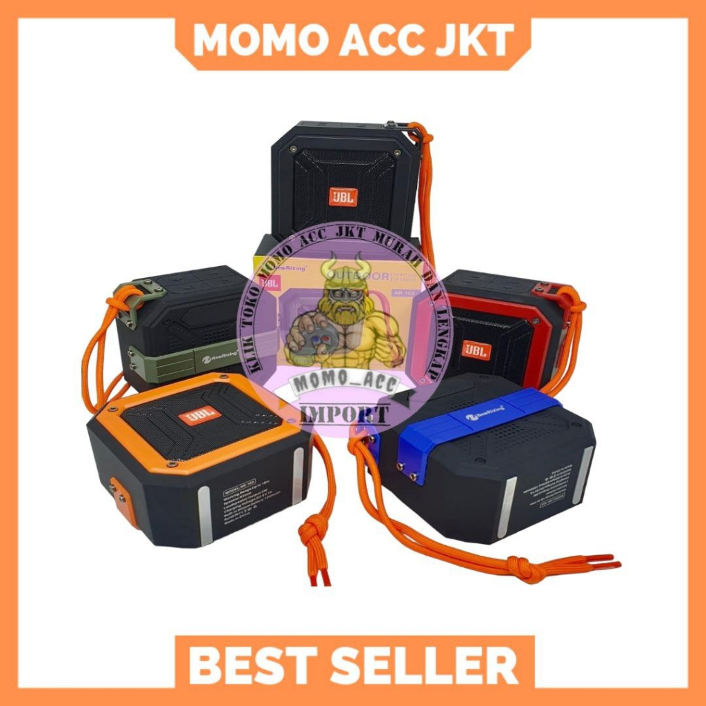 Jual Speaker Portable Bluetooth Wireless JBL NR-103 Speaker Portable ...