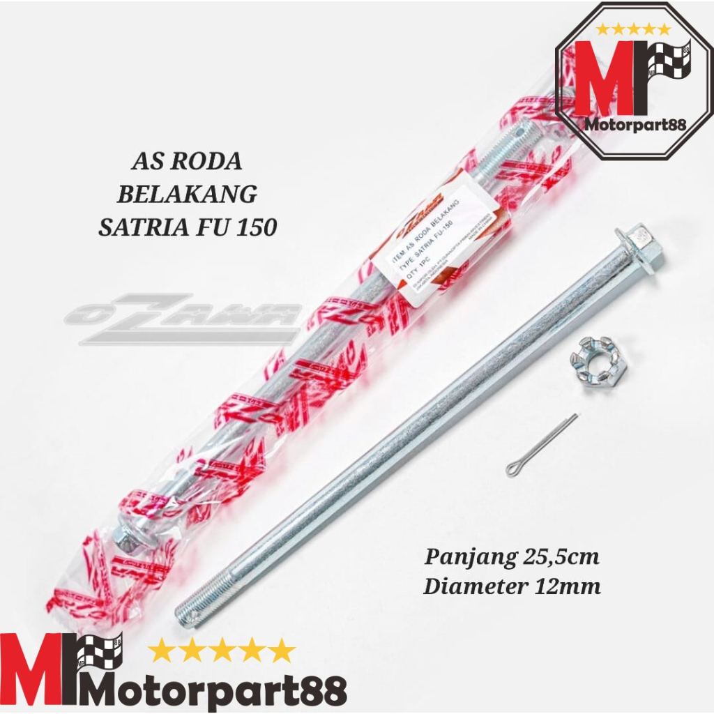 Jual AS RODA BELAKANG SATRIA FU 150 OZAWA | Shopee Indonesia