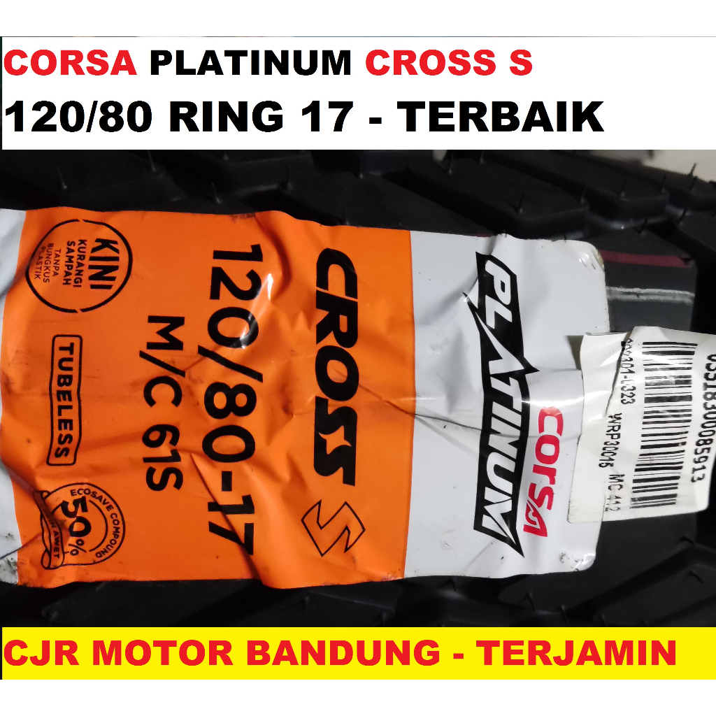 Jual Ban CORSA CROSS S 120/80 ring 17 BAN MOTOR DUAL PURPOSE OFFROAD ...