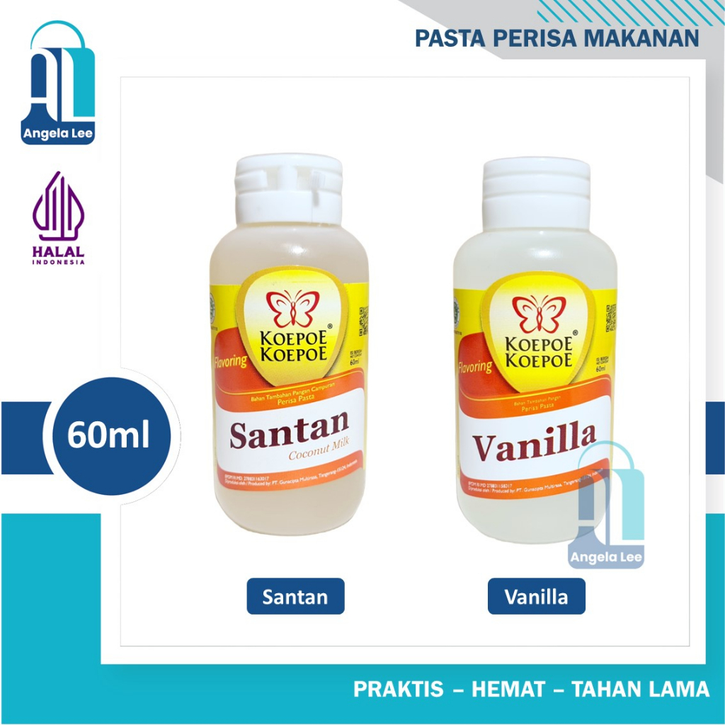 Jual Koepoe Perisa Makanan Perasa Pasta Vanilla Vanili Vanila Santan ...