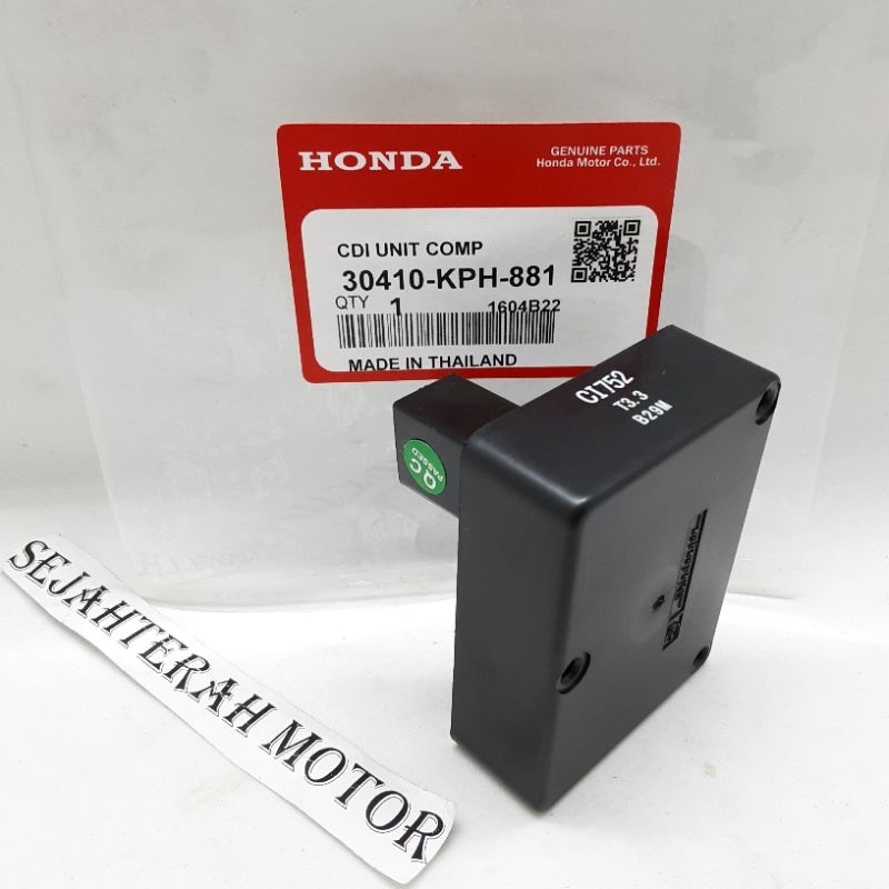 Jual CDI UNIT COMP HONDA KHARISMA SUPRA X 125 30410-KPH-881 MADE IN ...