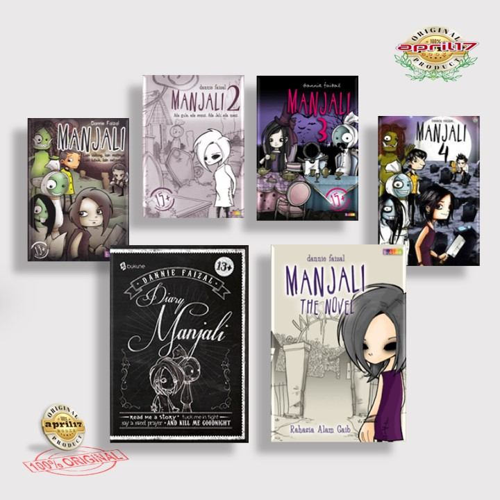 Jual KOLEKSI KOMIK - NOVEL MANJALI / A COLLECTION OF COMIC BOOKS AND ...