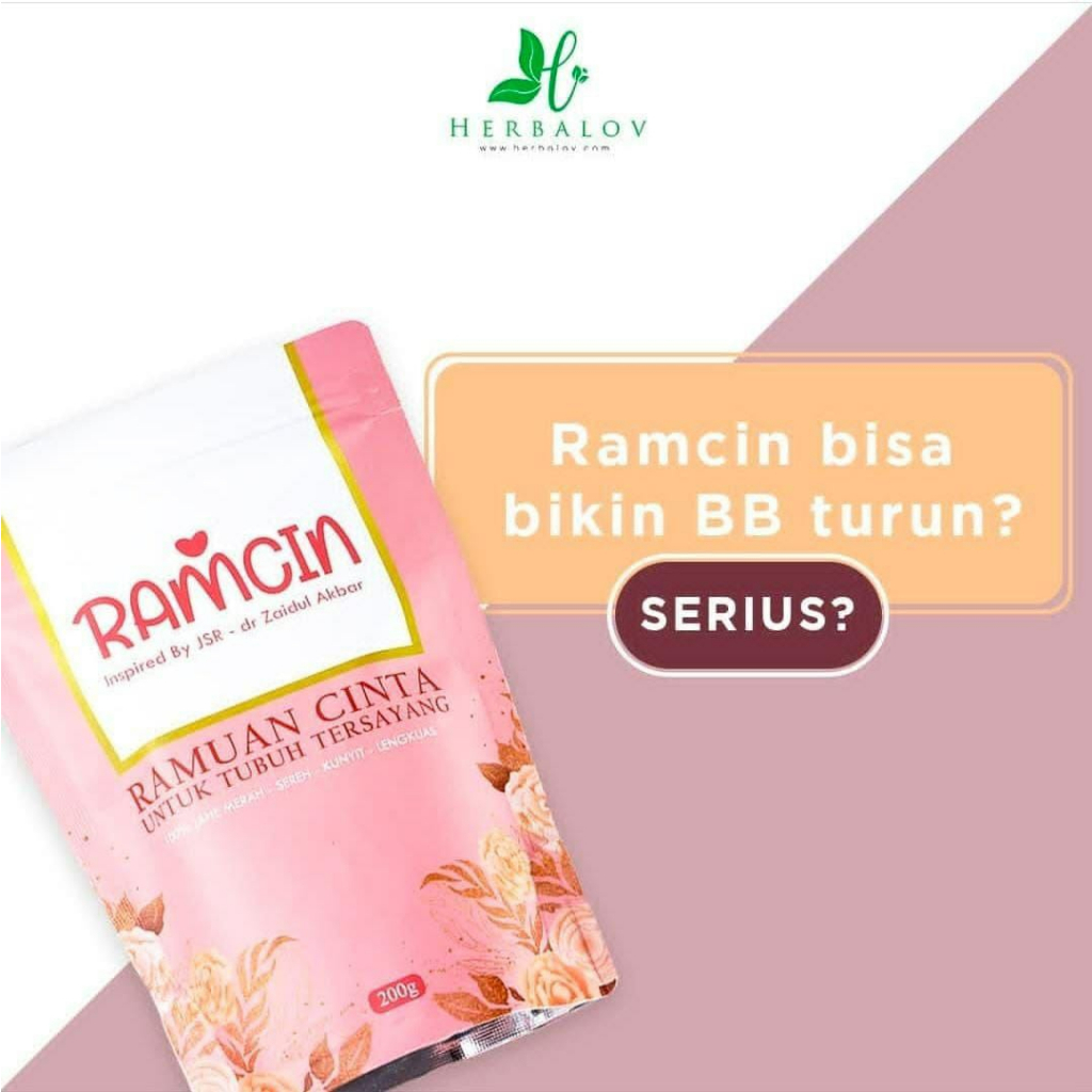 Jual Ramcin -Jamu Herbal Diet Sehat dan Pelancar haid (100%original ...