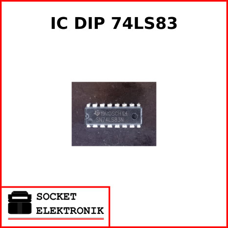 Jual IC DIP 74LS83 4-Bit Binary Adder with Fast Carry | Shopee Indonesia