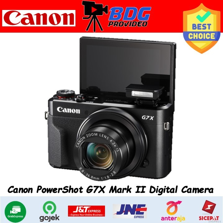 Jual Canon PowerShot G7 X Mark II / Camera Canon G7X II GARANSI RESMI | Shopee Indonesia