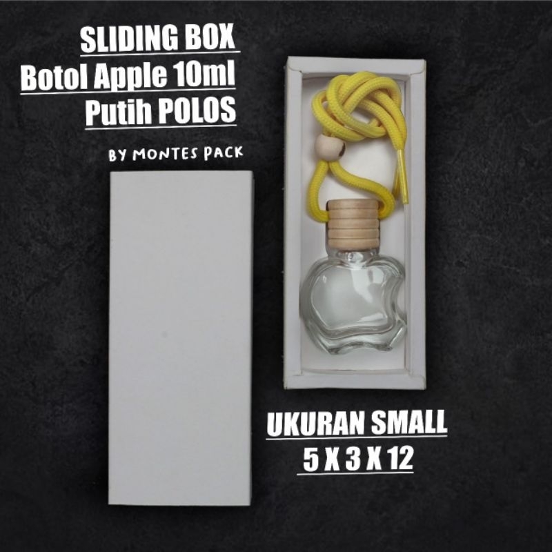 Jual SMALL SLIDE BOX botol apel 10ml / Sliding box small POLOSAN / Box ...
